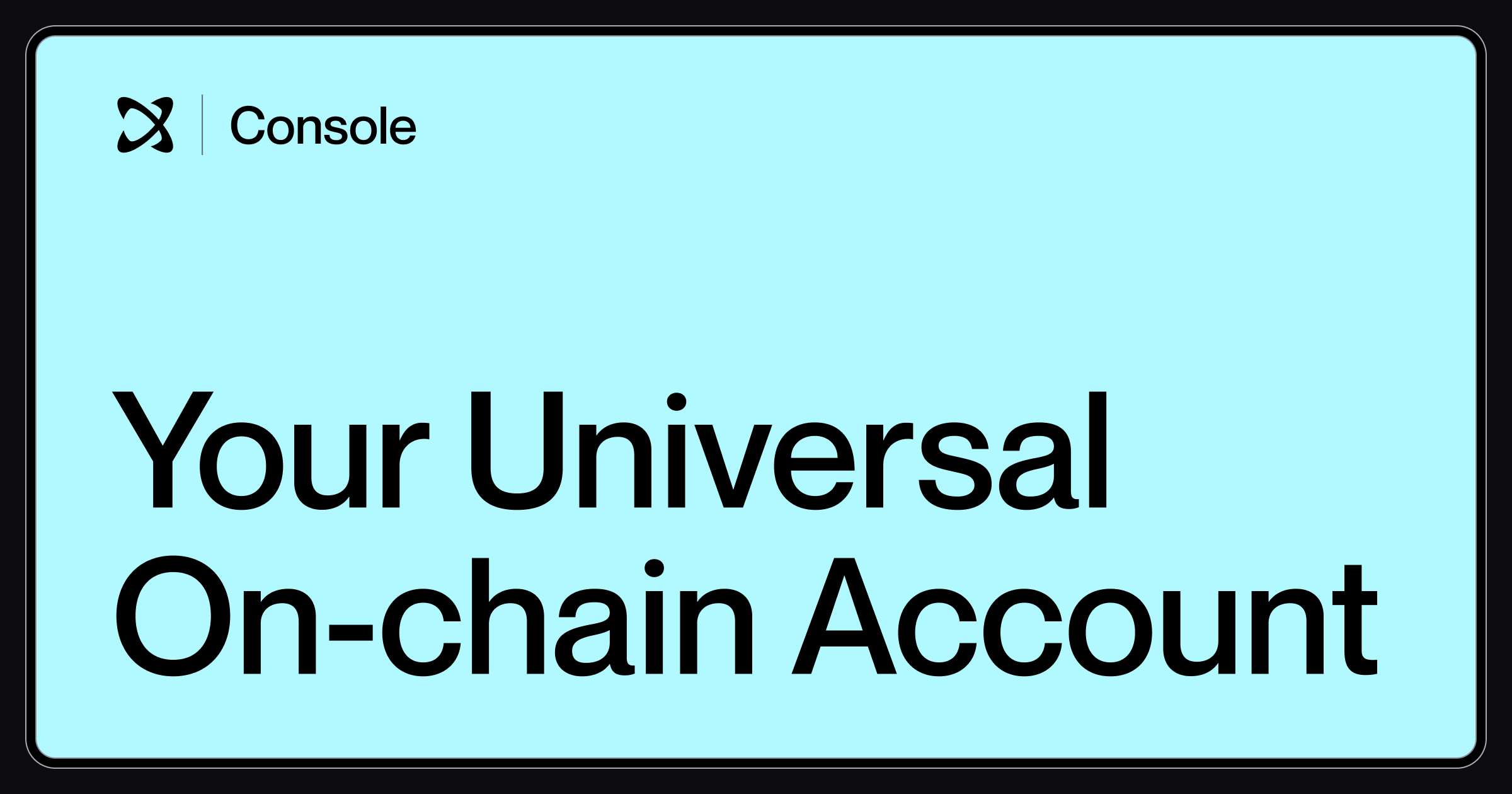 Brahma Console - Your primary on-chain interface